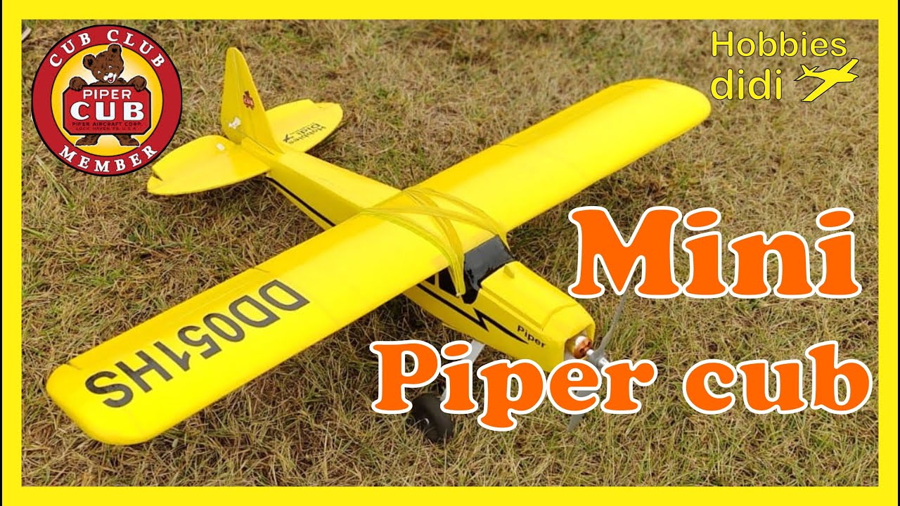 🛩💡 Como hacer piper cub mini, aeromodelo - YouTube