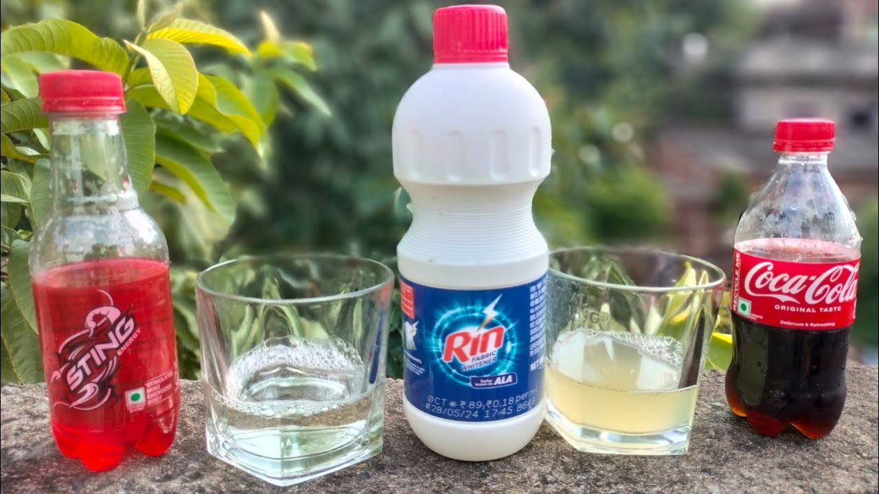 STING RED VS RIN | COCA-COLA | FIZZ SE KYA HOTA HAI | STING DRINK ...