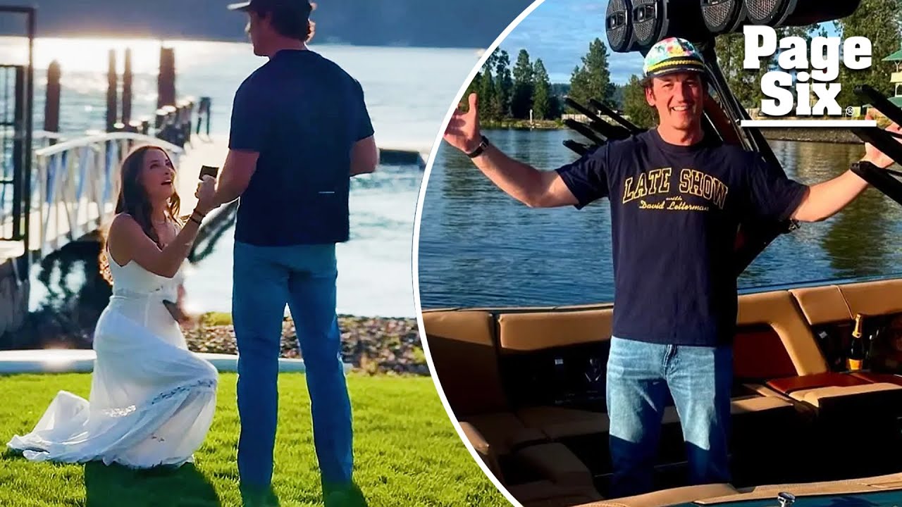 Miles Teller’s wife, Keleigh, surprises actor for their 5-year wedding ...