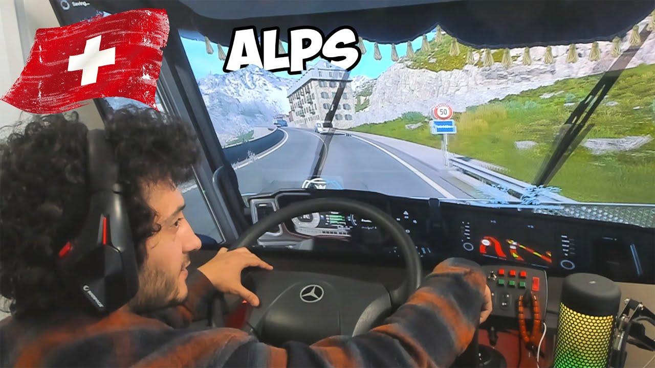 Legendary Sound SCANIA | Swiss Alps | ETS 2 - YouTube