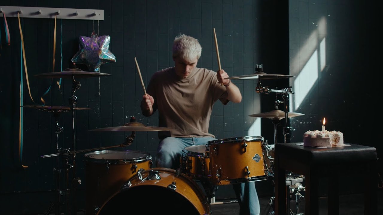 birthday by max bennett kelly (drum cover) - YouTube