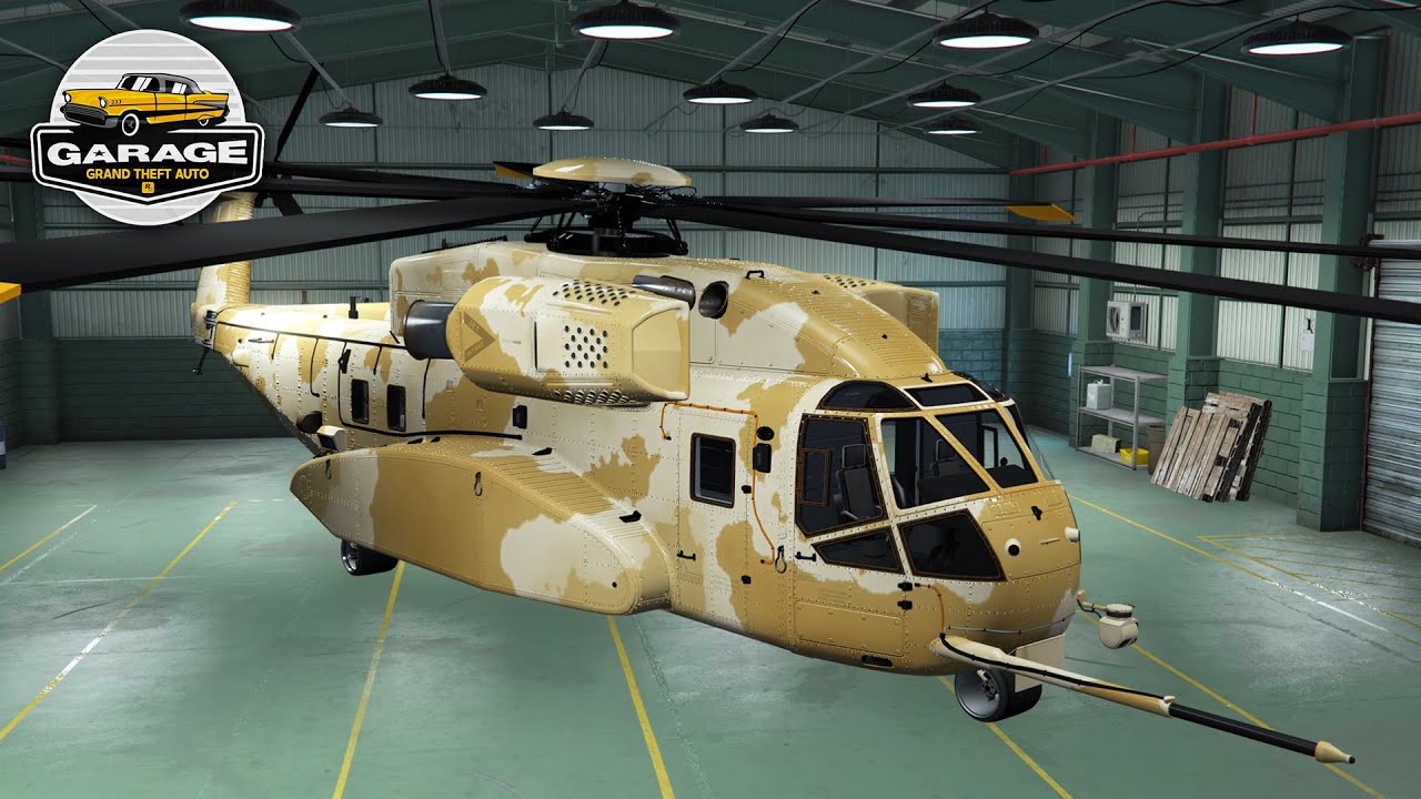 GTA 5 Online - DLC Vehicle - NEW Buckingham DH-7 Iron Mule (CH-53K King ...