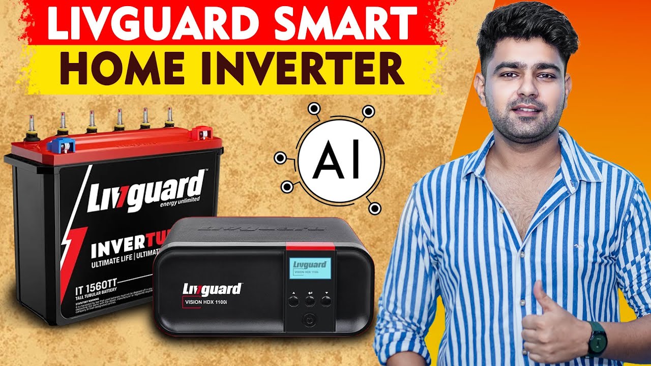 Best Inverter for 3 BHK Homes ⚡ Livguard Vision HDX 1100i Review 🔥 Best ...