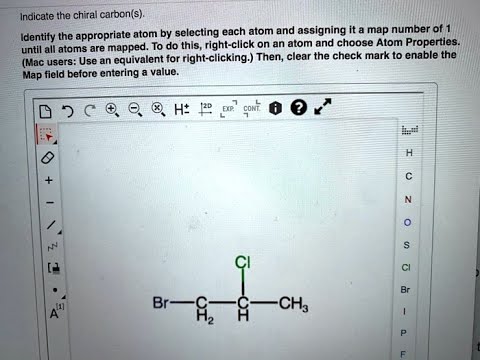 [Chemistry] Indicate the chiral carbons Identify the appropriate atom ...