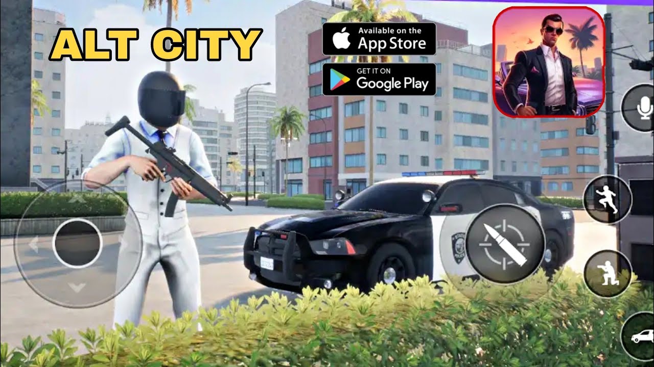ALT City: Gangstar mafia games - Gameplay ( Android,iOS ) - YouTube