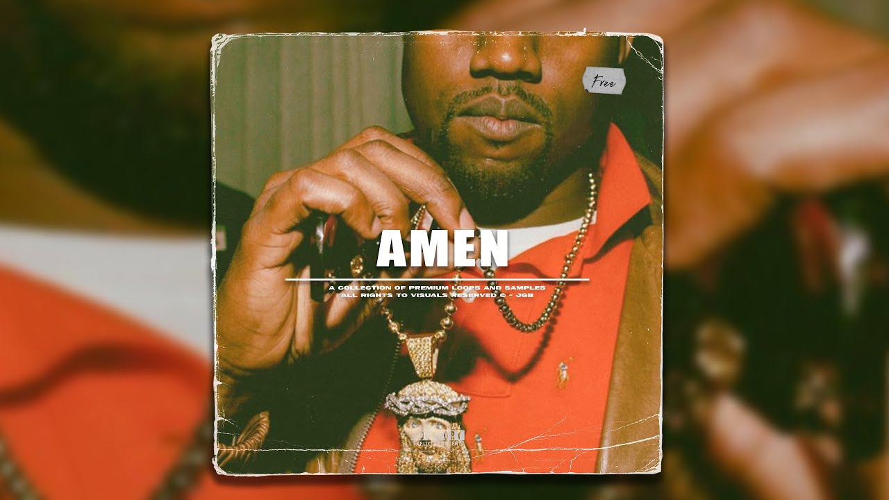 (FREE) KANYE WEST Sample Pack "AMEN" - | Dark Sample Chop loop Kit 2023 ...