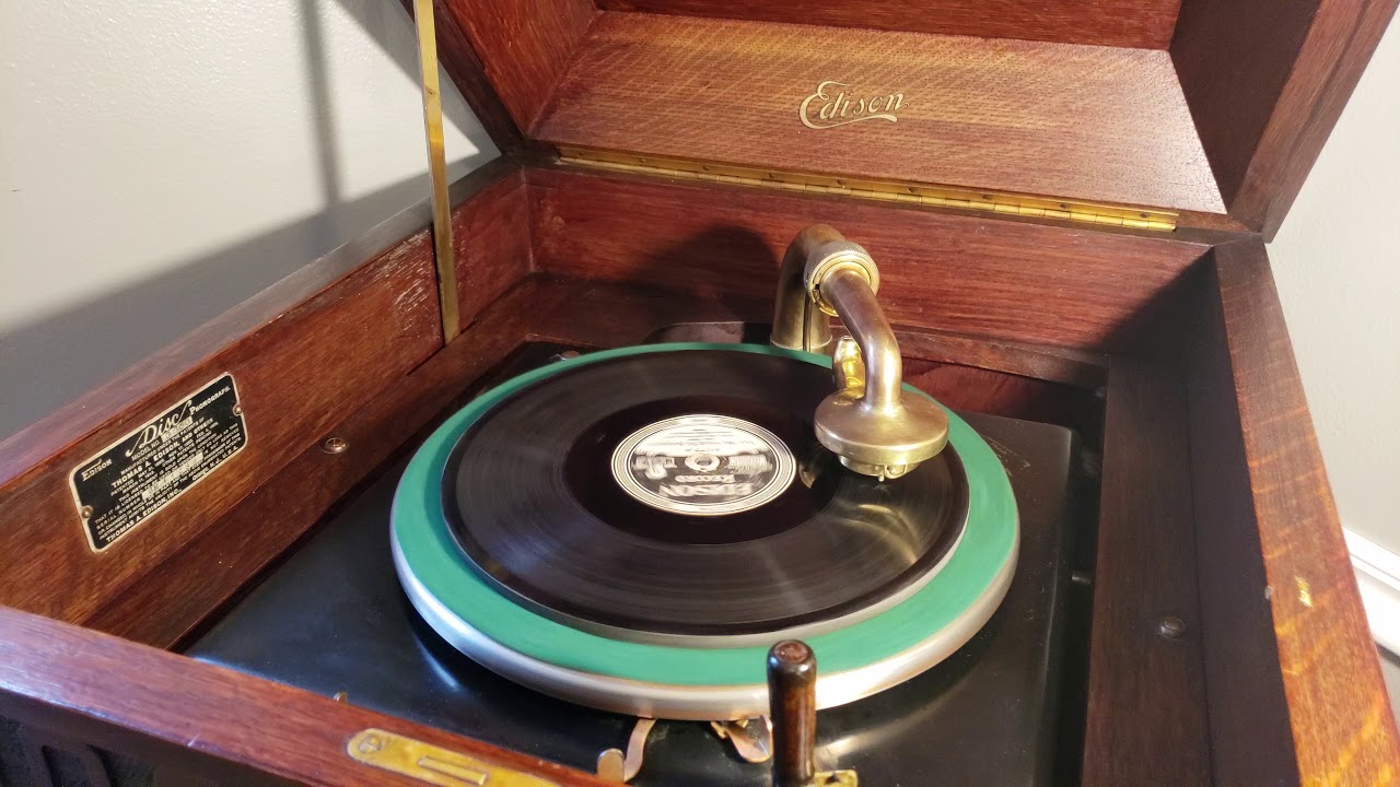 "Yes! We Have No Bananas" on an Edison C250 Phonograph - YouTube