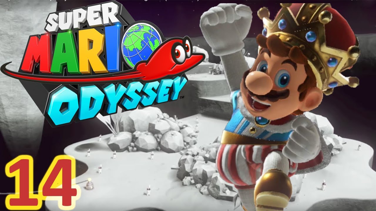 Dark Side of the Moon! Super Mario odyssey Gameplay Walkthrough part 14 ...