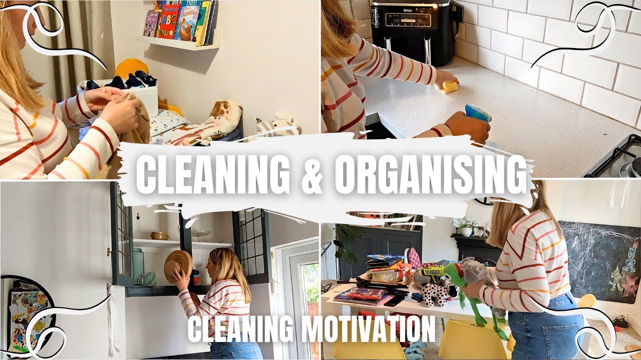 CLEANING & ORGANISING 🧼🧹 | Clean with me | Cleaning Motivation | Fresh ...