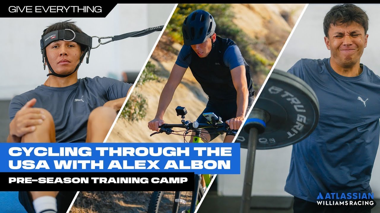Alex Albon Prepares for the Season Ahead! | Give Everything - YouTube