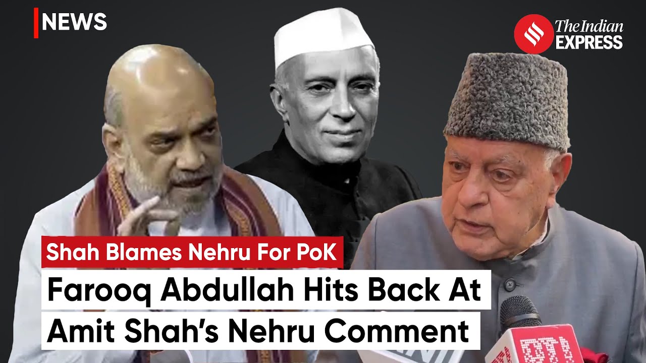 Farooq Abdullah vs Amit Shah: Farooq Abdullah Counters Amit Shah ...
