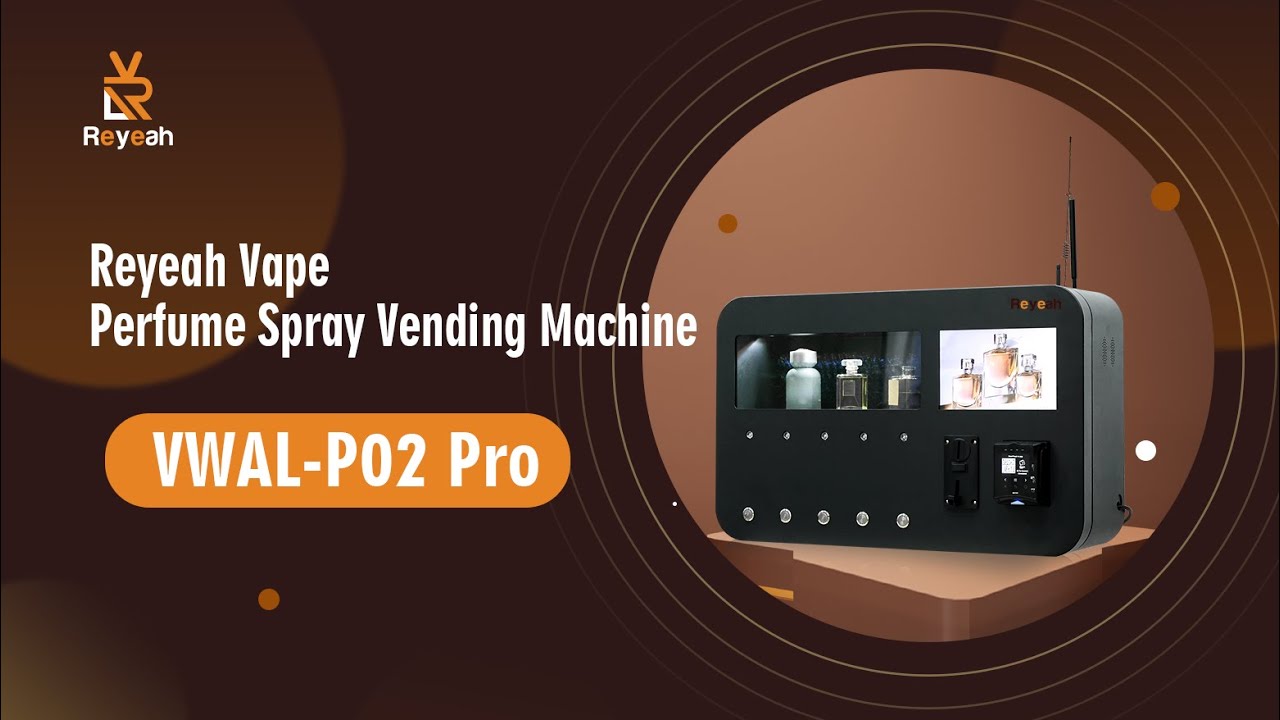 Perfume Vending Machine P02 PRO With Screen - YouTube