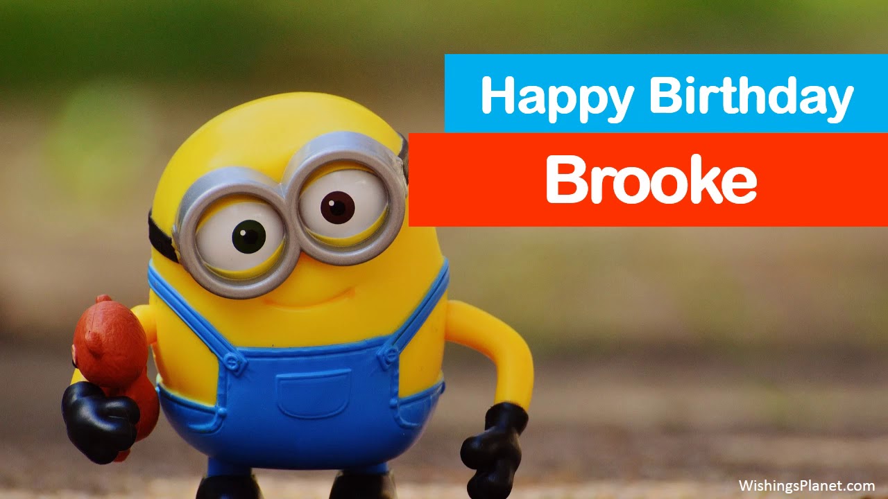 Happy Birthday to Brooke - YouTube
