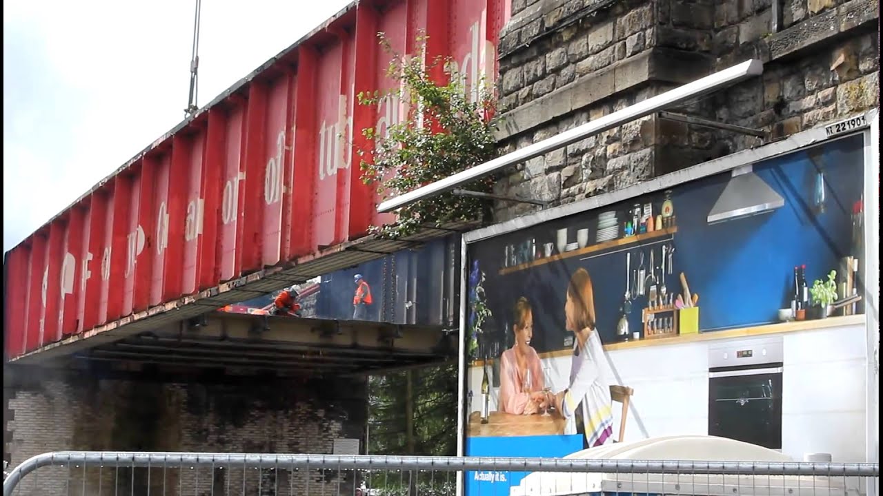 Oldham Mumps Bridge - Earlier in the day - YouTube