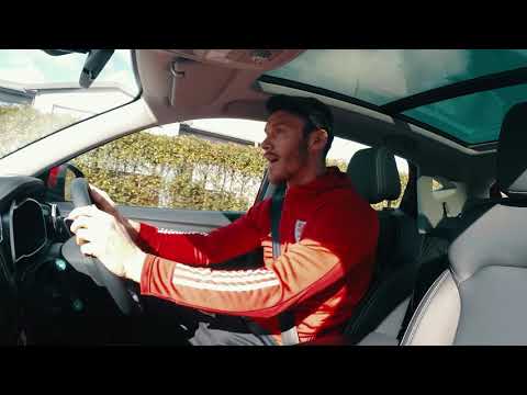 Wales football stars Harry Wilson & Kieffer Moore test drive the 100% MG ZS EV.