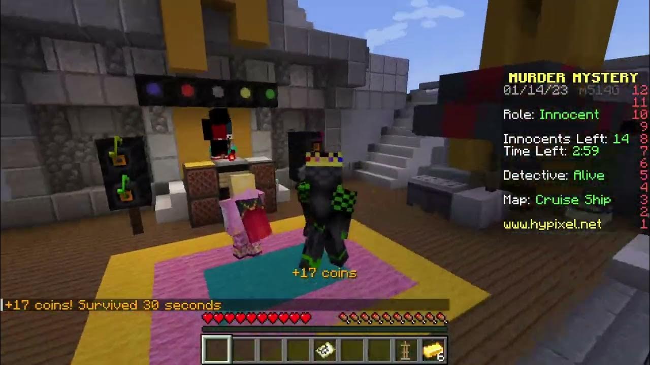 Minecraft Java Hypixel Murder Mystery 🔪🩸 - YouTube