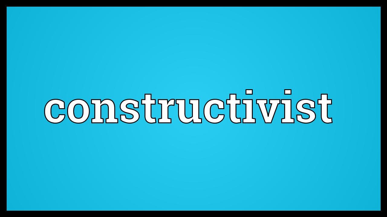 Constructivist Meaning - YouTube