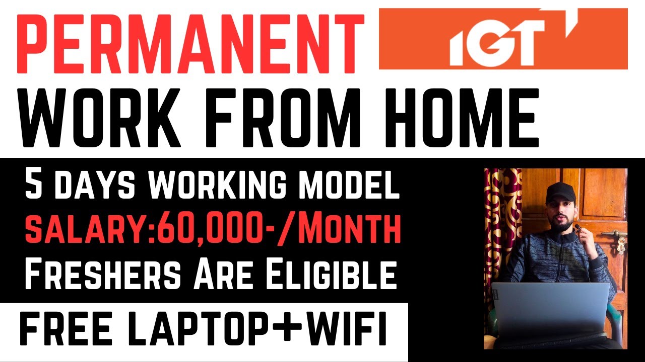 IGT Solutions Permanent Work From Home Jobs 2025 For Freshers - YouTube