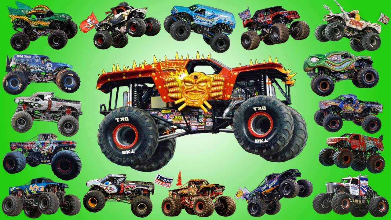 Monster Vehicles - Monster Jam Collection, Monster Truck Show, Monster ...