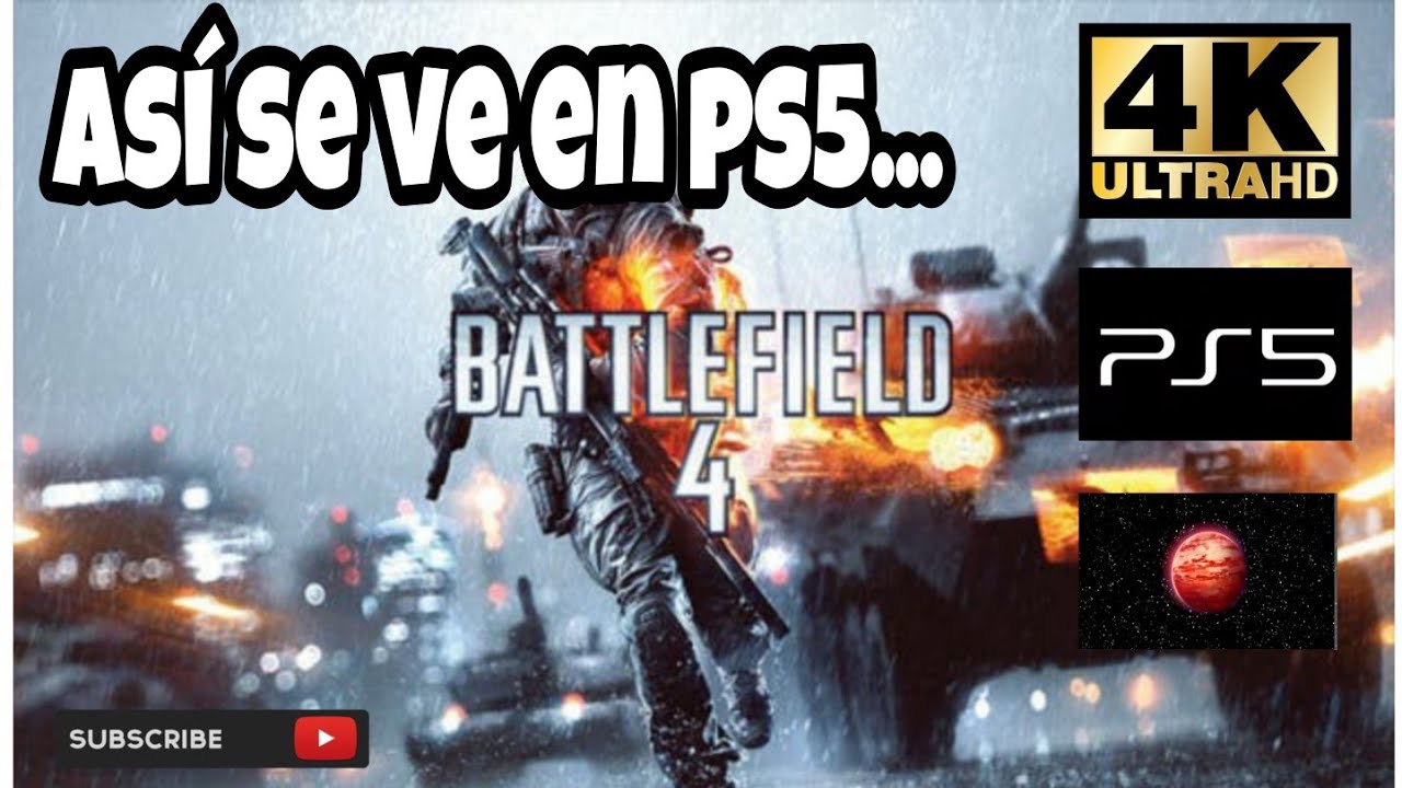 Battlefield 4 en PS5 Gameplay 4k UHD HDR 60 fps. Habrá mucho ...