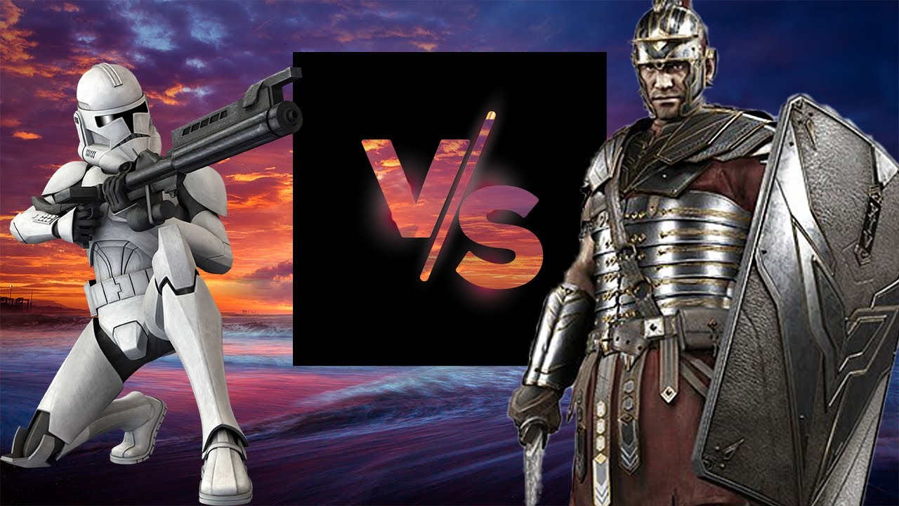 "EPIC CLASH OF LEGENDS: 100,000 Clone Troopers vs. 1,000,000 Roman ...