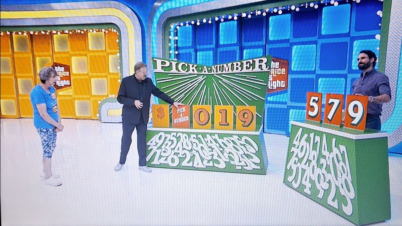 The Price Is Right "Pick-A-Number" 10/24/2023 - YouTube