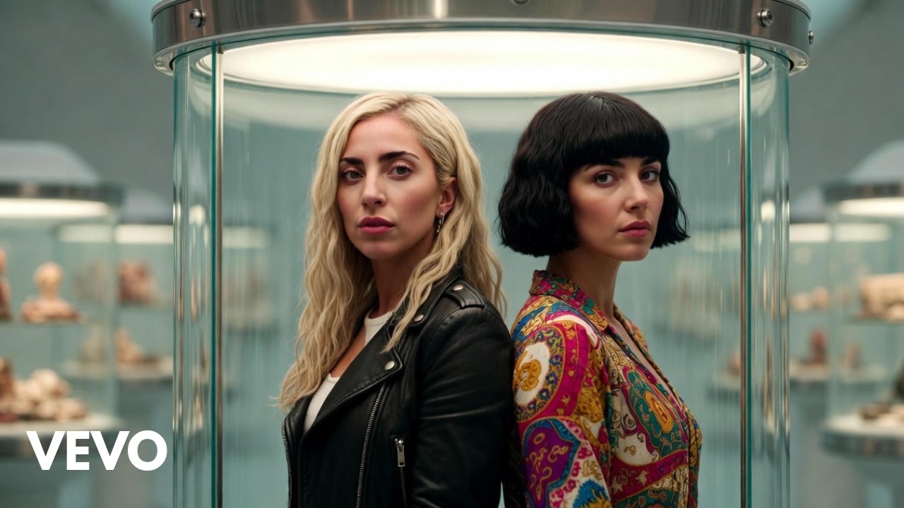 Lady Gaga ft Sia - The Crystal Exhibit (Music Video) - YouTube