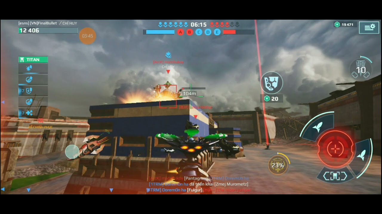 [War Robots] Chương trình bón hành cho team bạn.;)) Video 13 phút. Bình ...