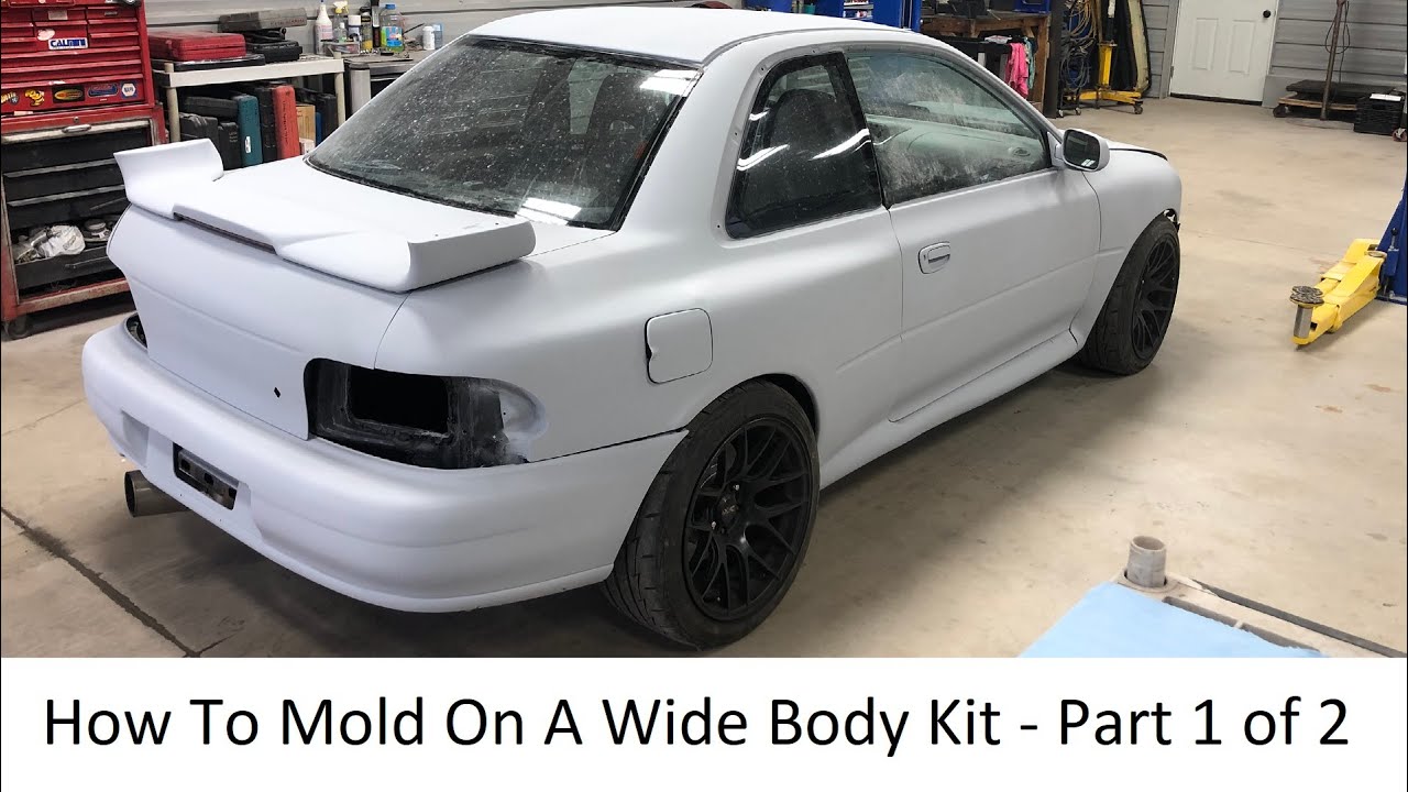 Molding 6oc Widebody Kit - Subaru GM6 (coupe) - P25/22B Tribute - Part ...
