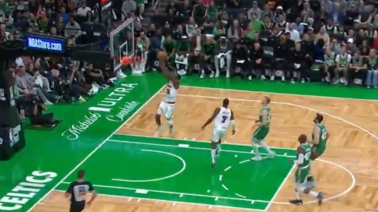 Andrew Wiggins MISSED OPEN LAY UP Celtics vs Warriors NBA Highlights ...