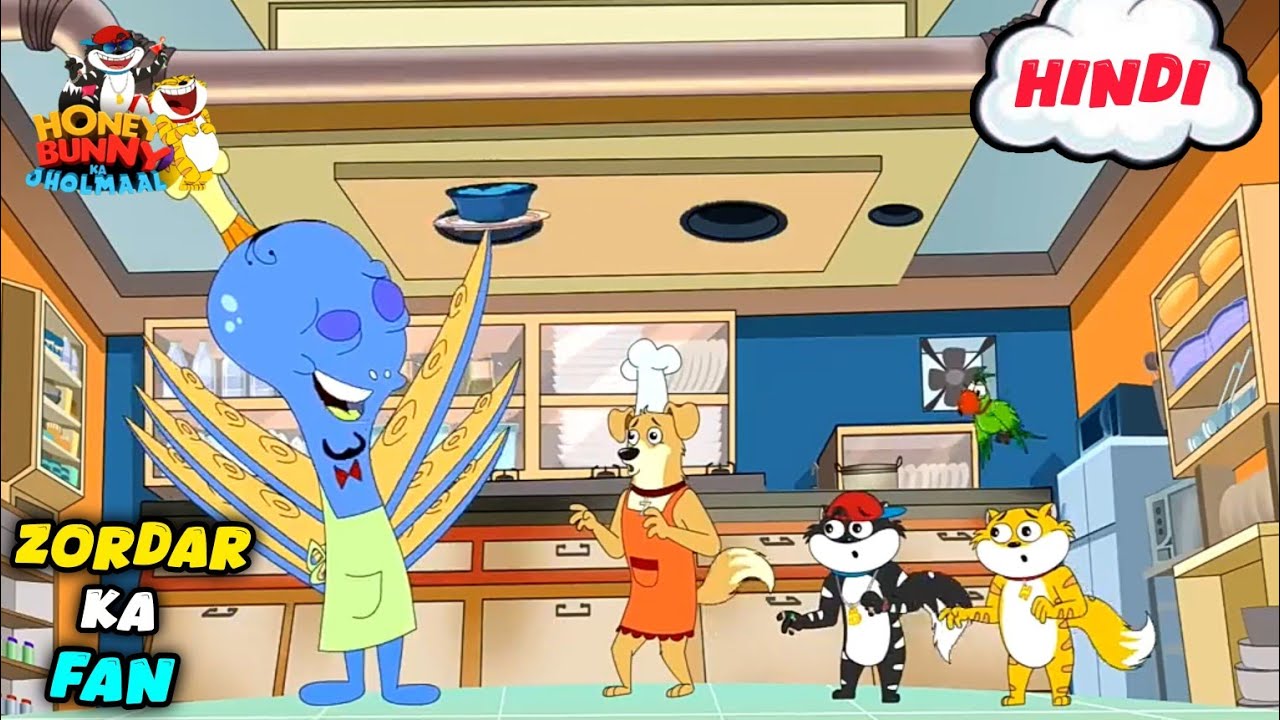 Zordar ka fan | Honey Bunny ka Jholmaal | New Episodes | Cartoon for ...