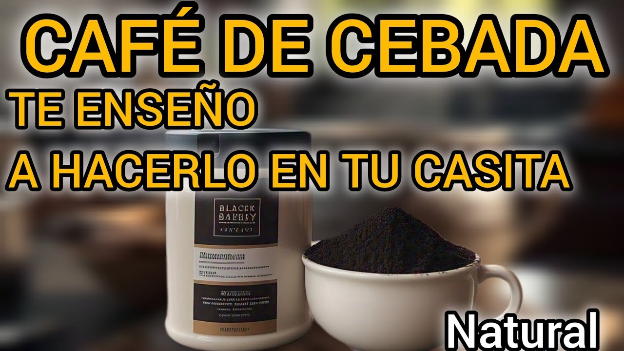 ASI HAGO EL CAFÉ DE CEBADA...rápido, económico y completamente natural ...