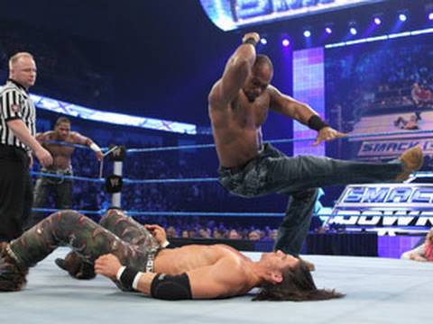 SmackDown: R-Truth & John Morrison vs. Cryme Tyme vs. The - YouTube