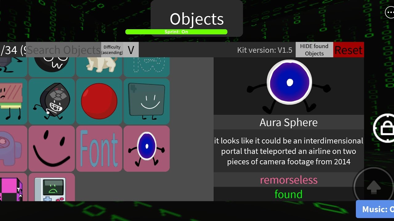 how to get aura sphere in find the bfb character - YouTube