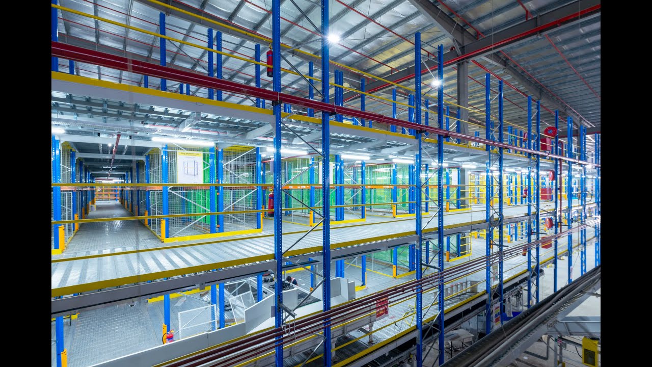 Heavy Duty Shelving | Godrej Storage Solutions |E-Commerce - YouTube