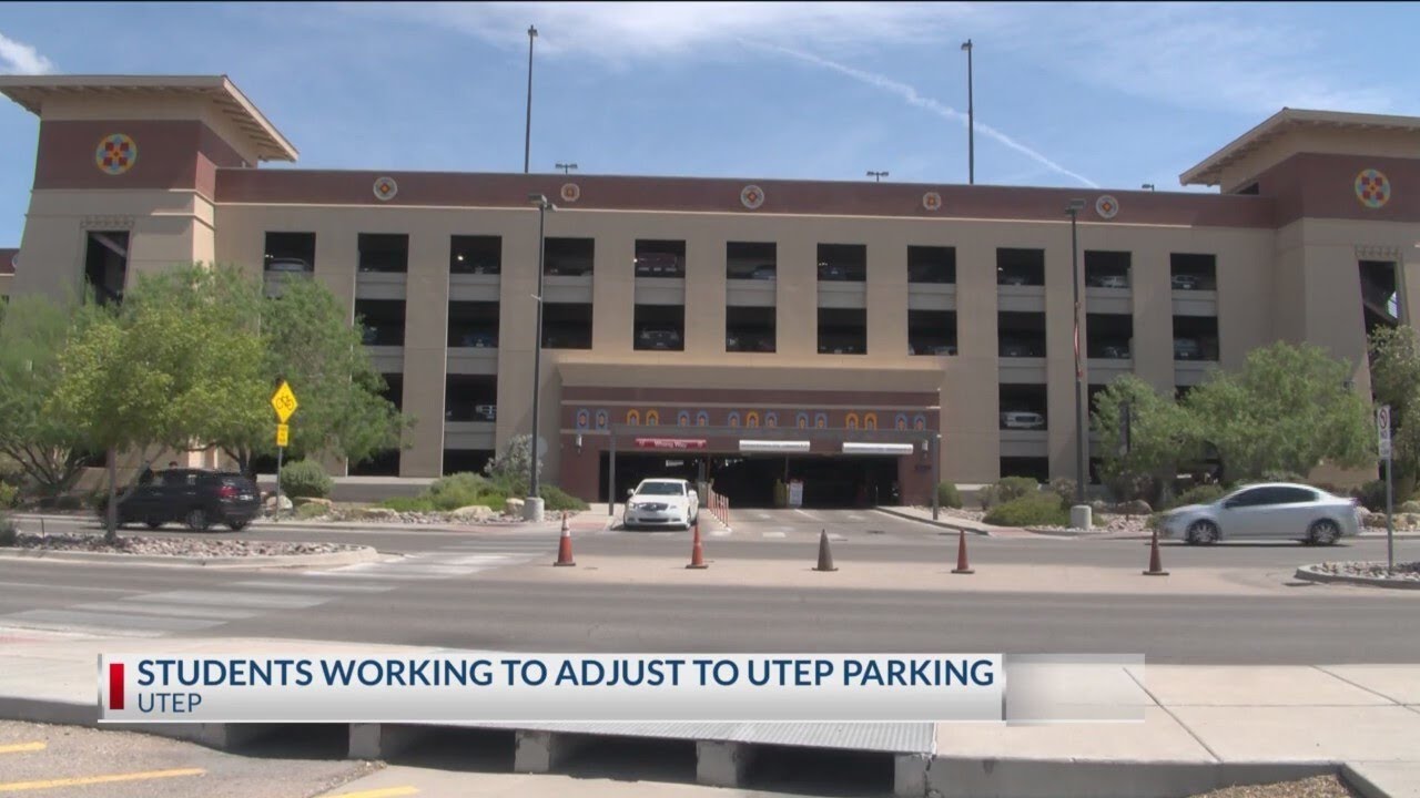 Parking a concern for some UTEP students as classes begin - YouTube
