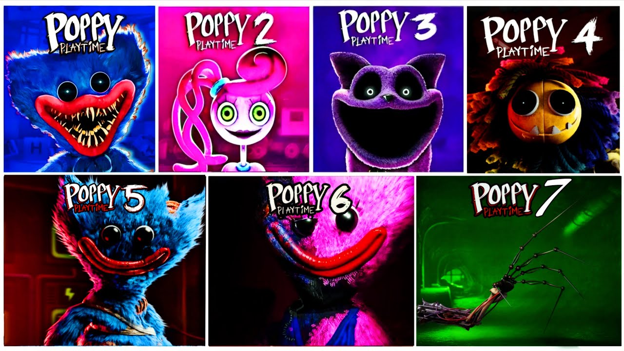 Poppy Playtime Chapters 1–7 – FULL Walkthrough + All SECRET Endings ...