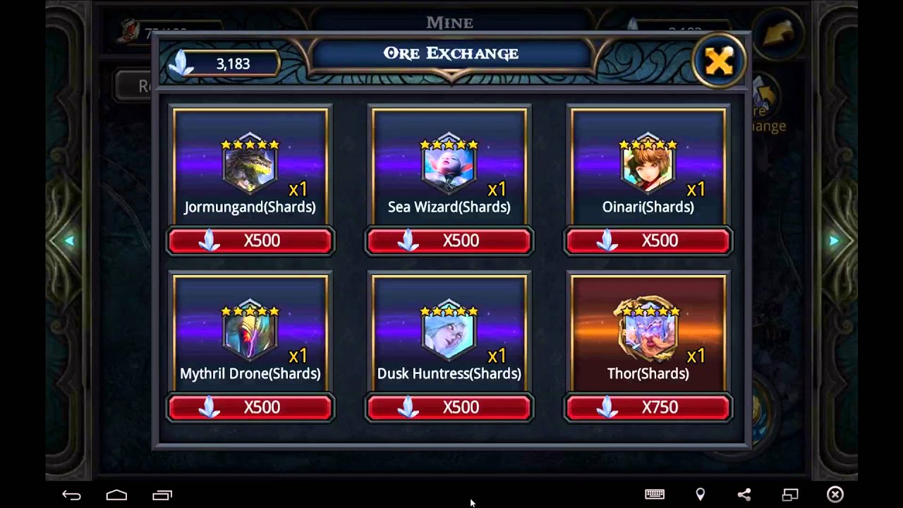 Deck Heroes How to spend your ore! - YouTube