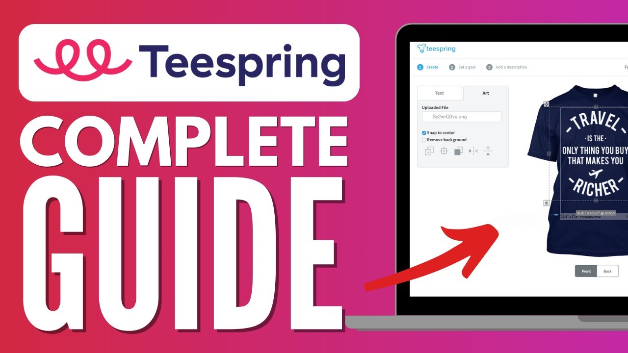 Full Teespring Tutorial For Beginners (Complete Guide 2023) - YouTube