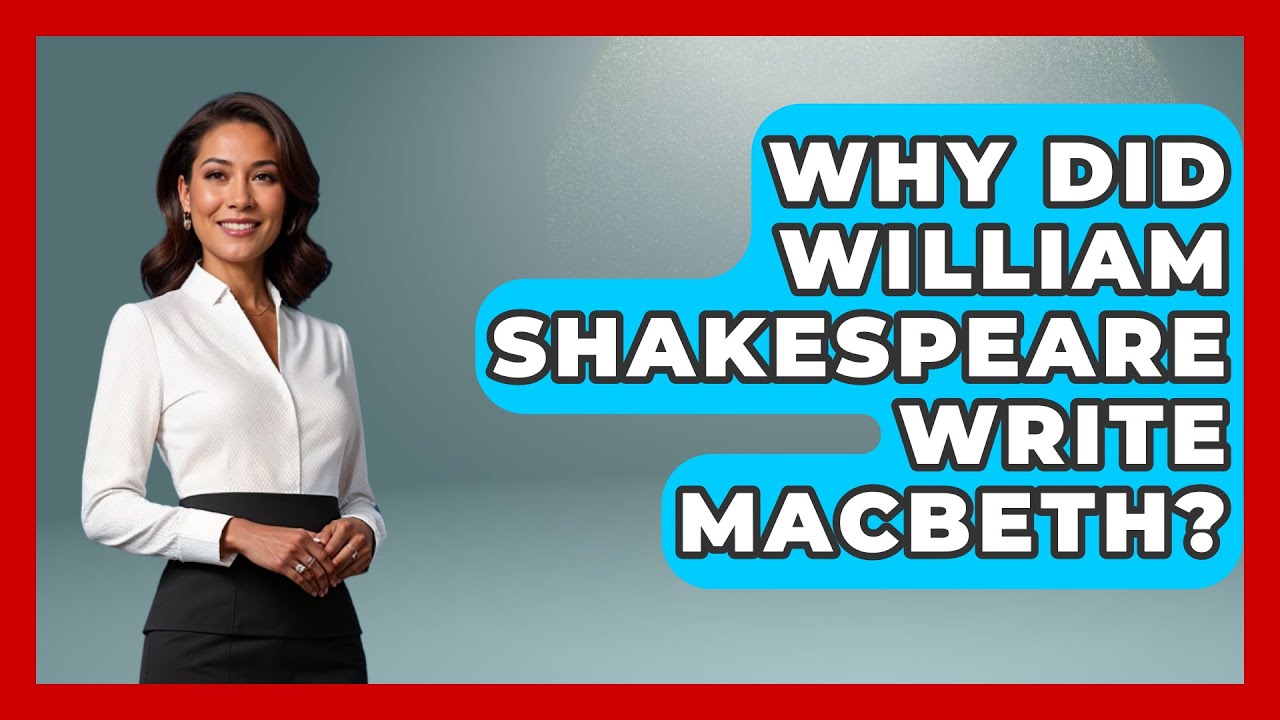 Why Did William Shakespeare Write Macbeth? - Fictional Journeys - YouTube