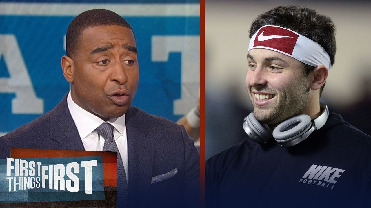 Cris Carter on the Browns targeting Baker Mayfield at #1 in the 2018 ...