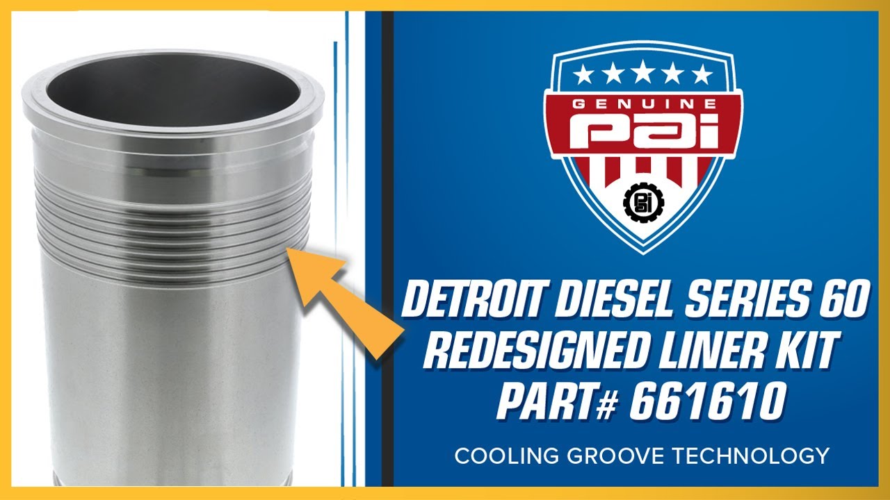 PAI Cylinder Liner Kit (PAI# 661610 | OE# 23531249) - YouTube