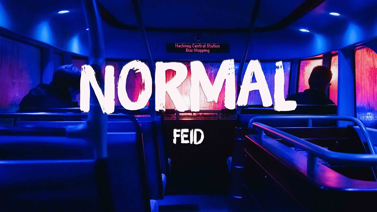 Normal - Feid {Lyrics Video} 🍦 - YouTube