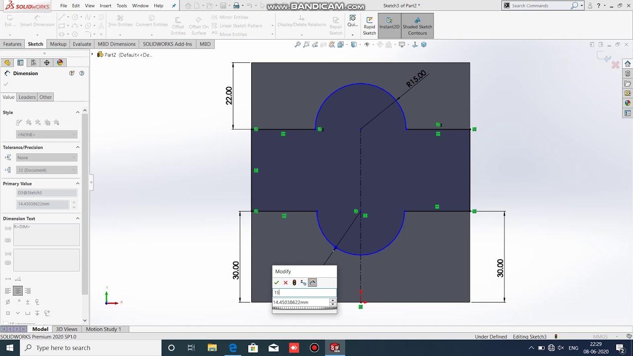 Boss Extruded and extruded cut for beginner solidworks #5 - YouTube