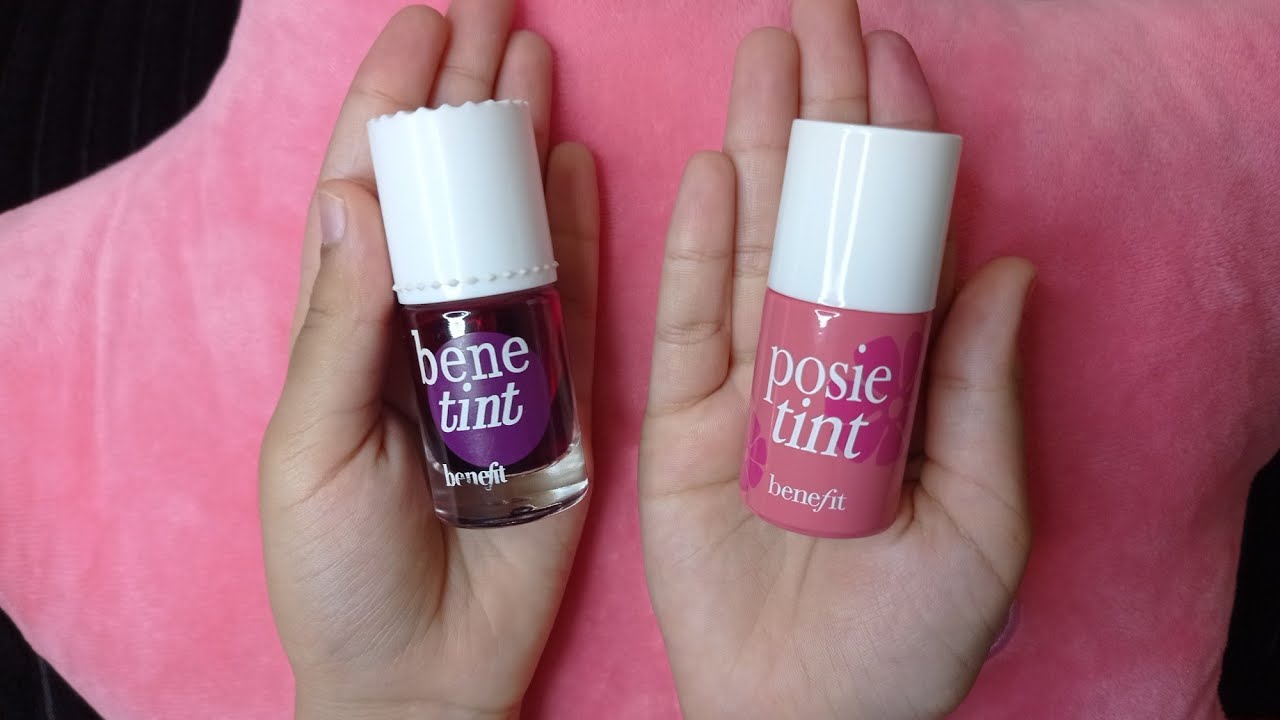 Posie tint and Bene tint by benefit (review) - YouTube