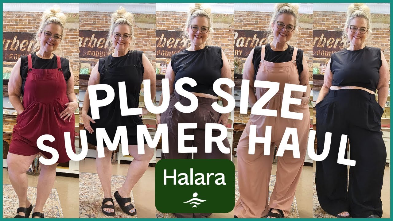 Summer Fun PLUS SIZE Fashion From Halara! Try-On Haul - YouTube