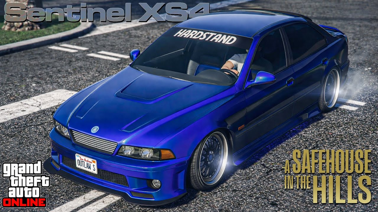 GTA Online - Sentinel XS4 (New) A Safehouse in the Hills - YouTube