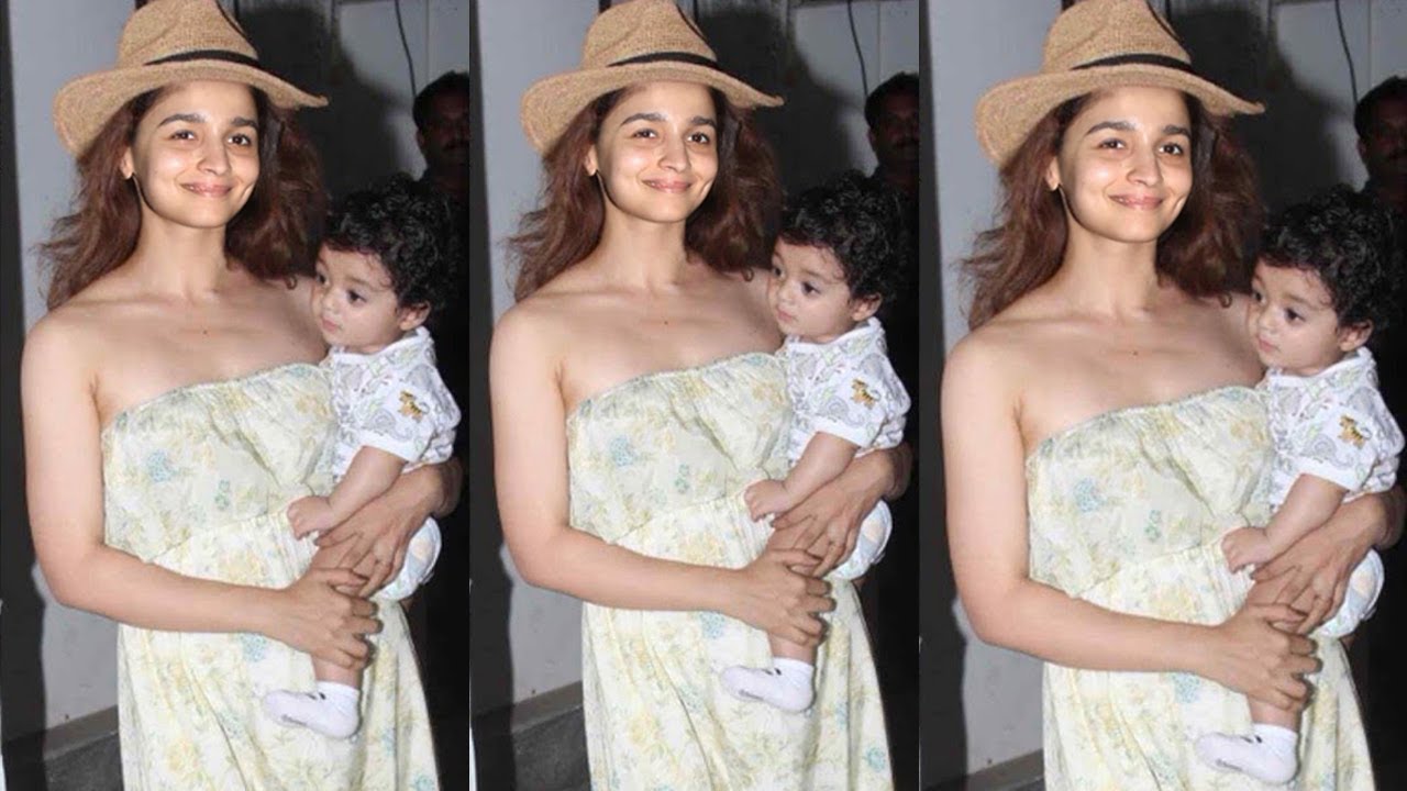 Alia Bhatt & Ranbir Kapoor Reveal First Look of their cute Baby Raha ...
