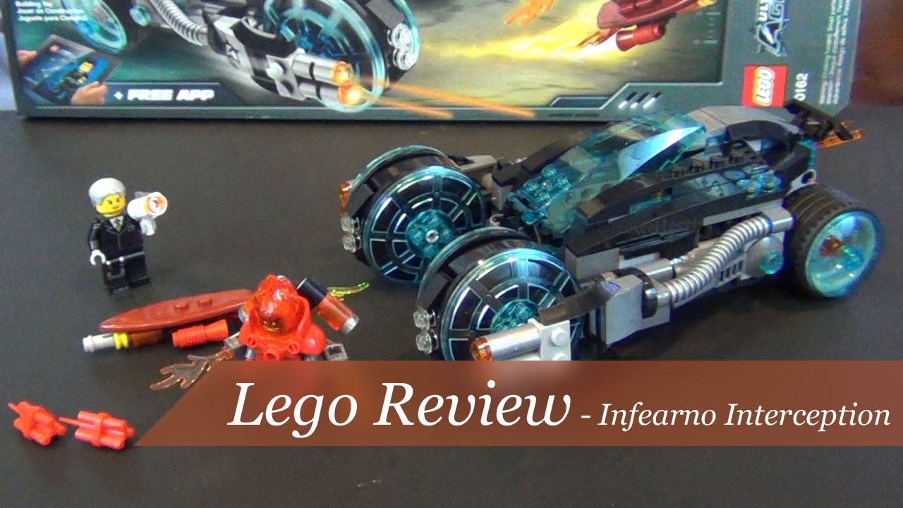 Review Lego Ultra Agents Infearno Interception Set #70162 - YouTube