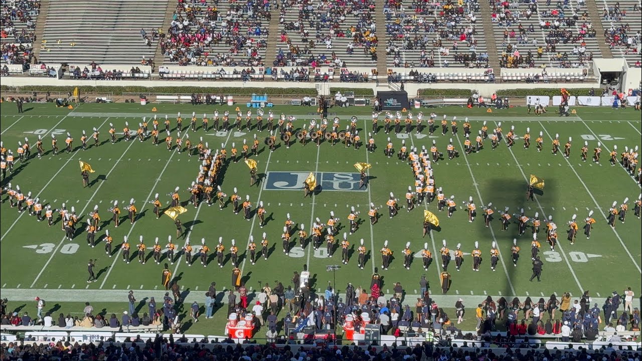 Alabama State Halftime vs Jackson State - YouTube